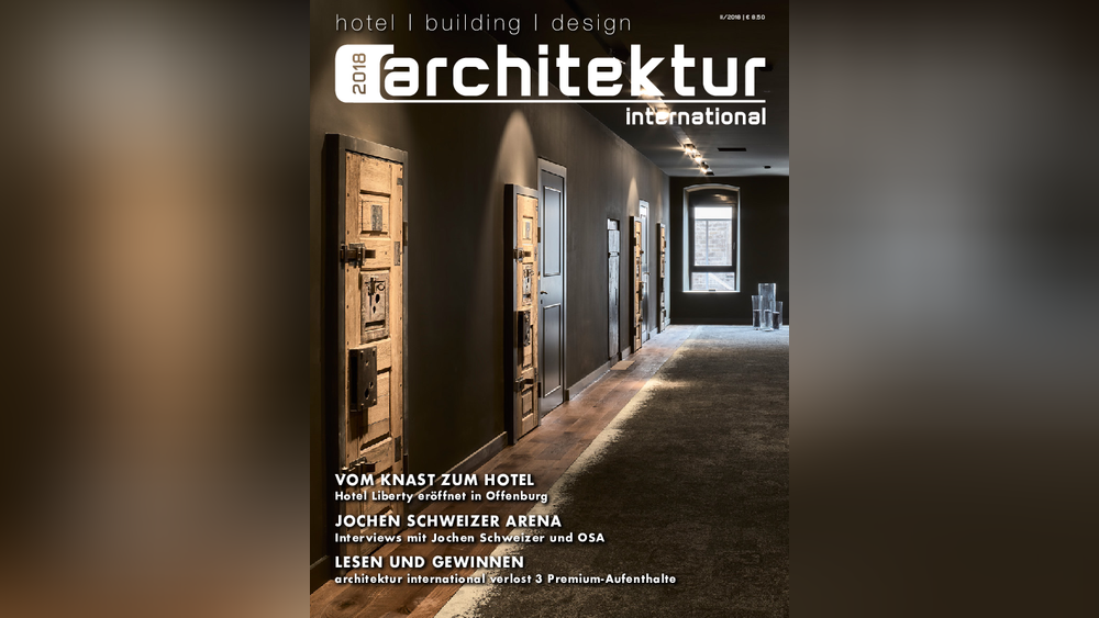 „Architektur International" über die Jochen Schweizer Arena – TM Ausbau